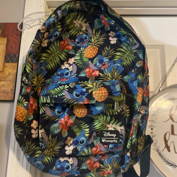 Loungefly | Other | Loungefly Black And Blue Backpack Stylish And ...